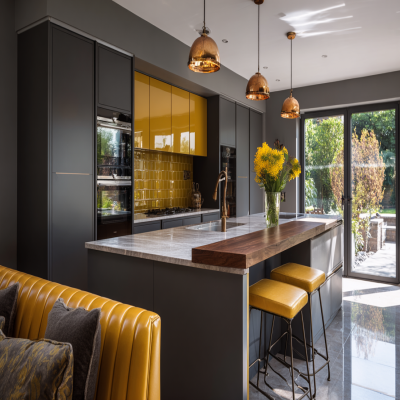 Modular Kitchen Layouts Plan, Standard Dimensions, Theme Details